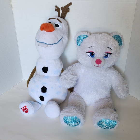 Build-A-Bear | Toys | Euc Buildabear Plush Set Of Disneys Frozen Elsa ...